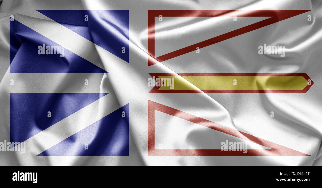 Newfoundland flag hi-res stock photography and images - Alamy