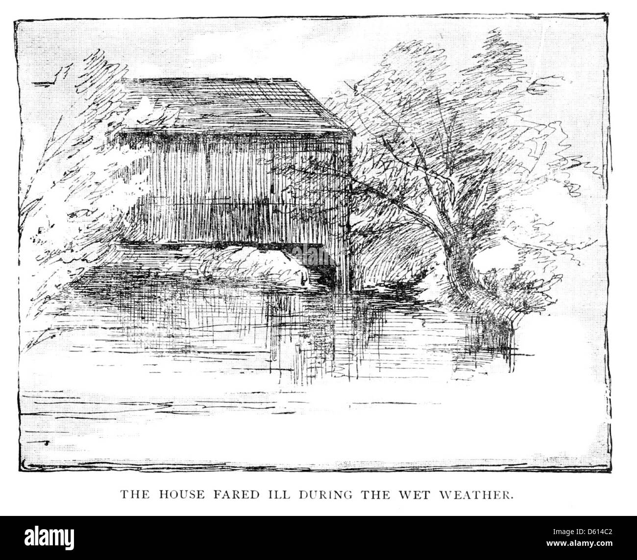 An illustration from 'A Family Flight Around Home' (1884), showing a ...