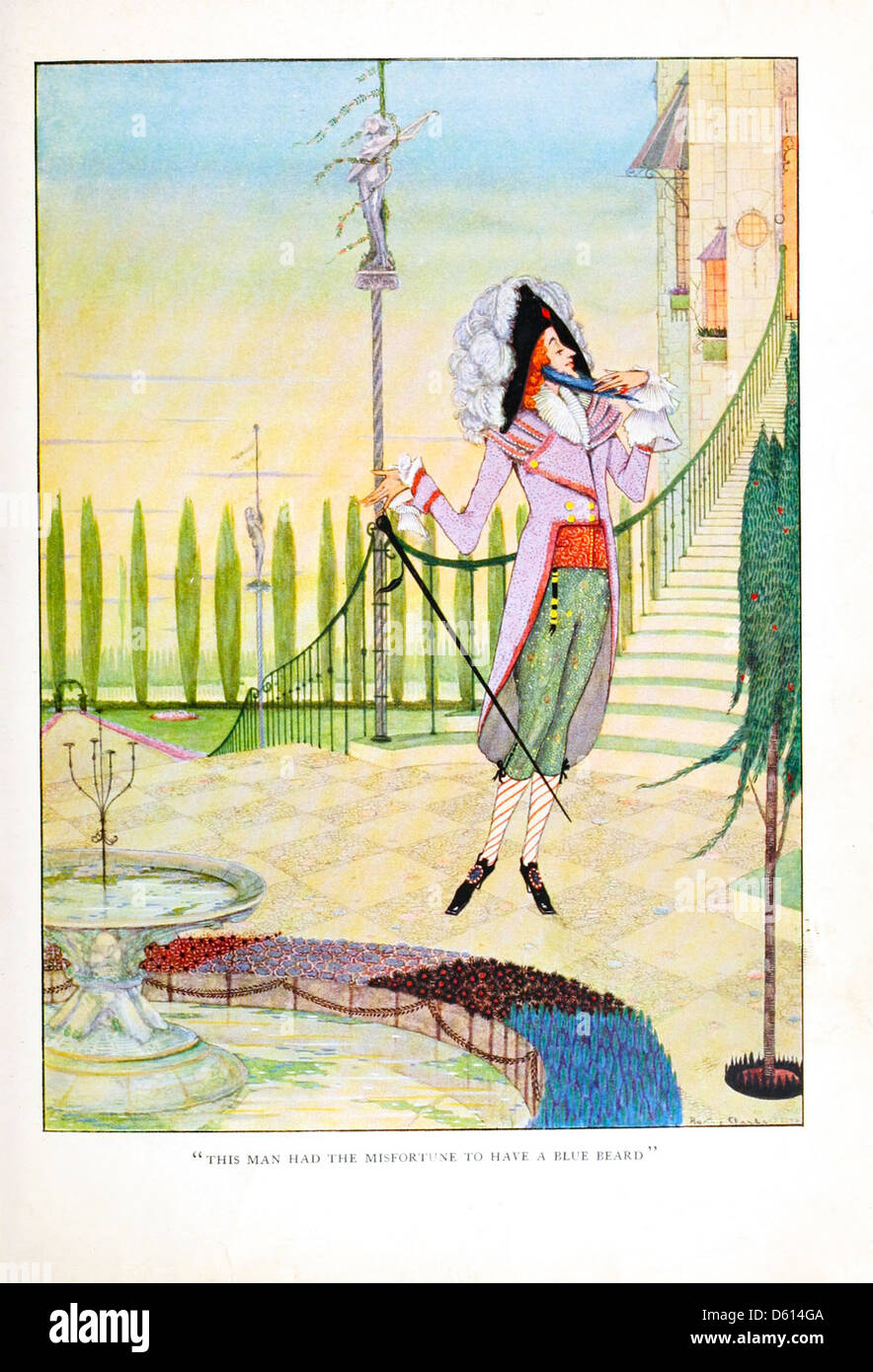 Illustration by Harry Clarke for the 1922 edition of 'The Fairy Tales ...