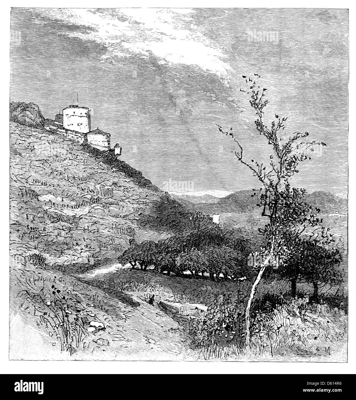 This 1880 illustration from *A Dream of Fair Women* depicts a graceful ...