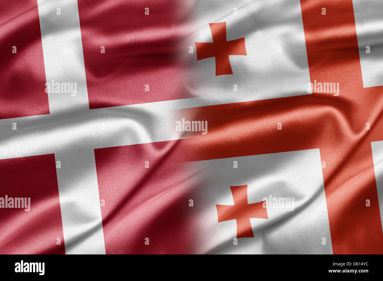 Denmark and Georgia Stock Photo - Alamy
