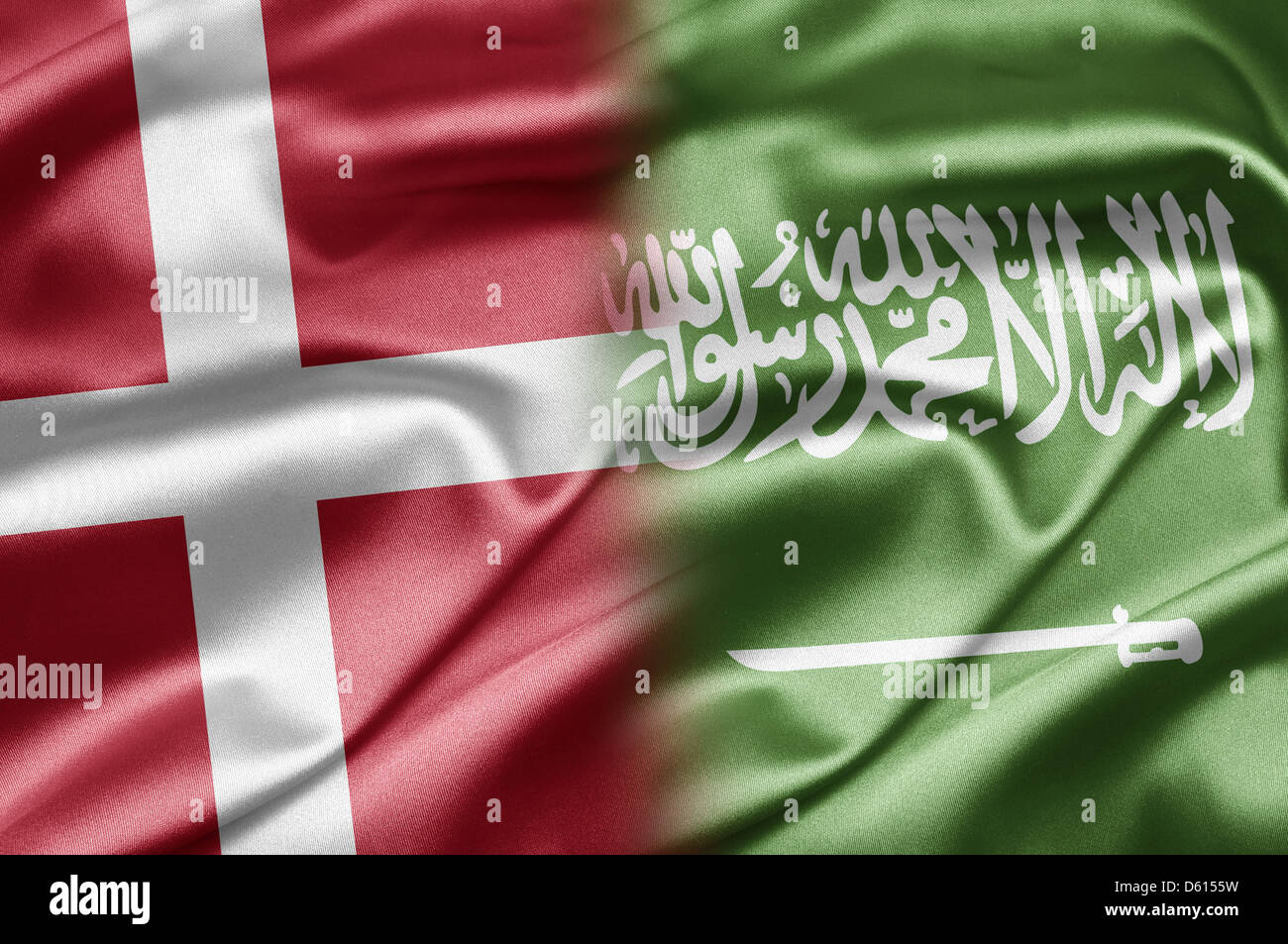 Denmark and Saudi Arabia Stock Photo - Alamy
