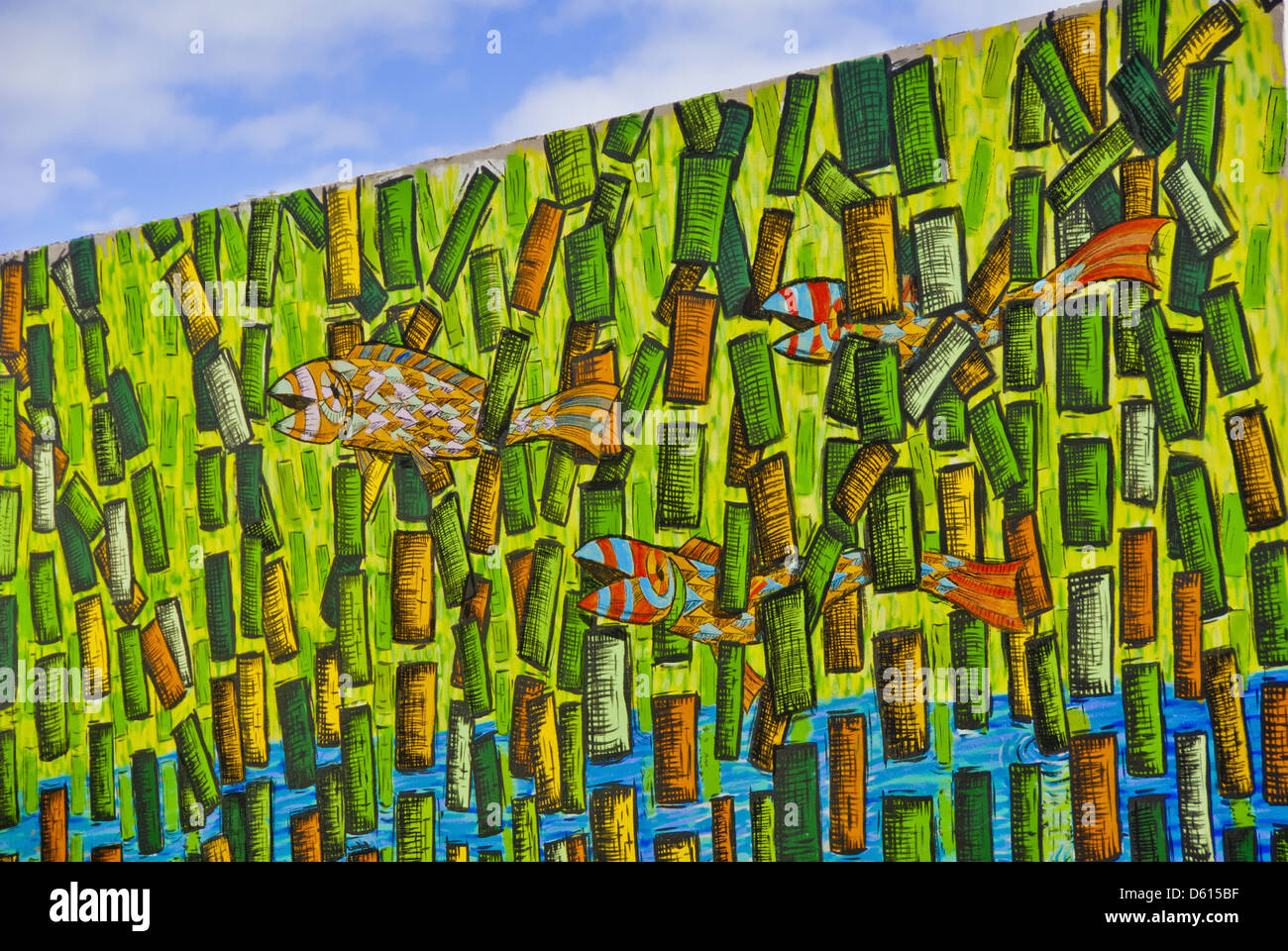 Graffiti art by Daniel Goel in Wynwood Arts District in Miami, Florida ...