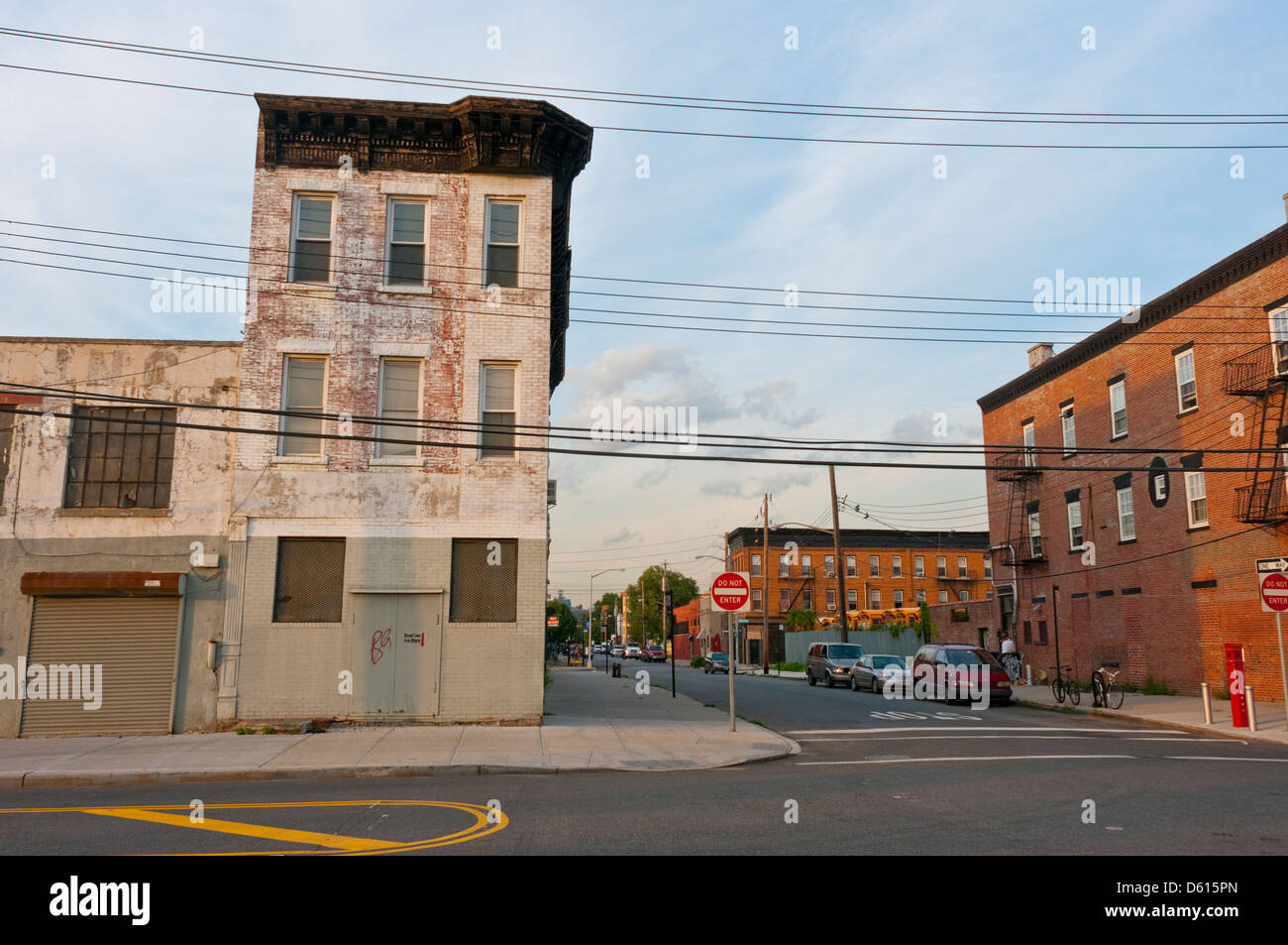 Red hook neighborhood neighbourhood brooklyn new york hi-res stock ...
