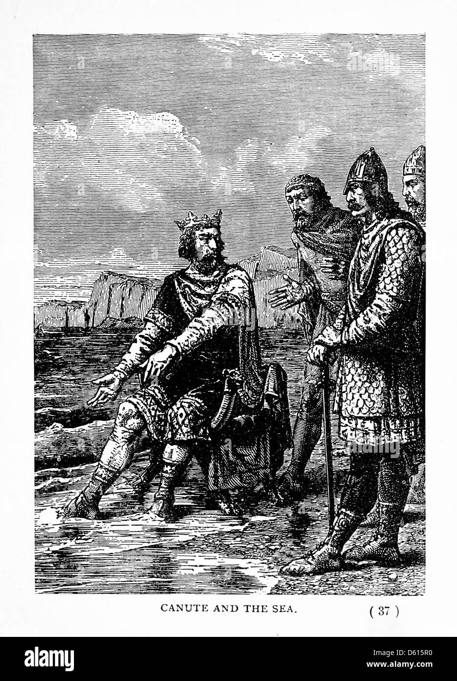 An illustration from 'A Child's History of England' (1897), depicting ...