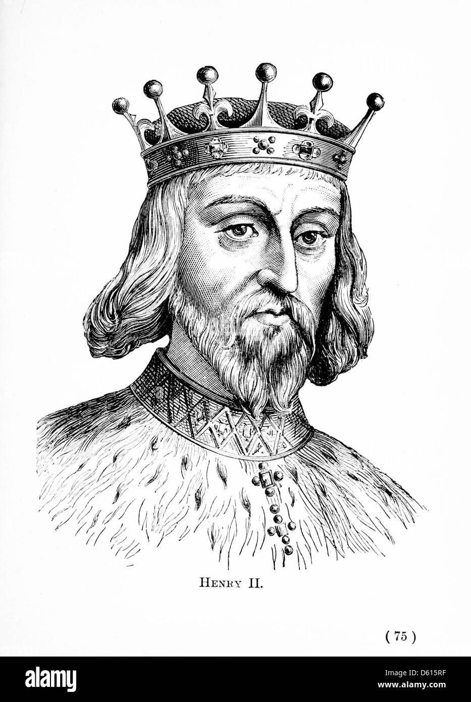 Henry ii england portrait hi-res stock photography and images - Alamy