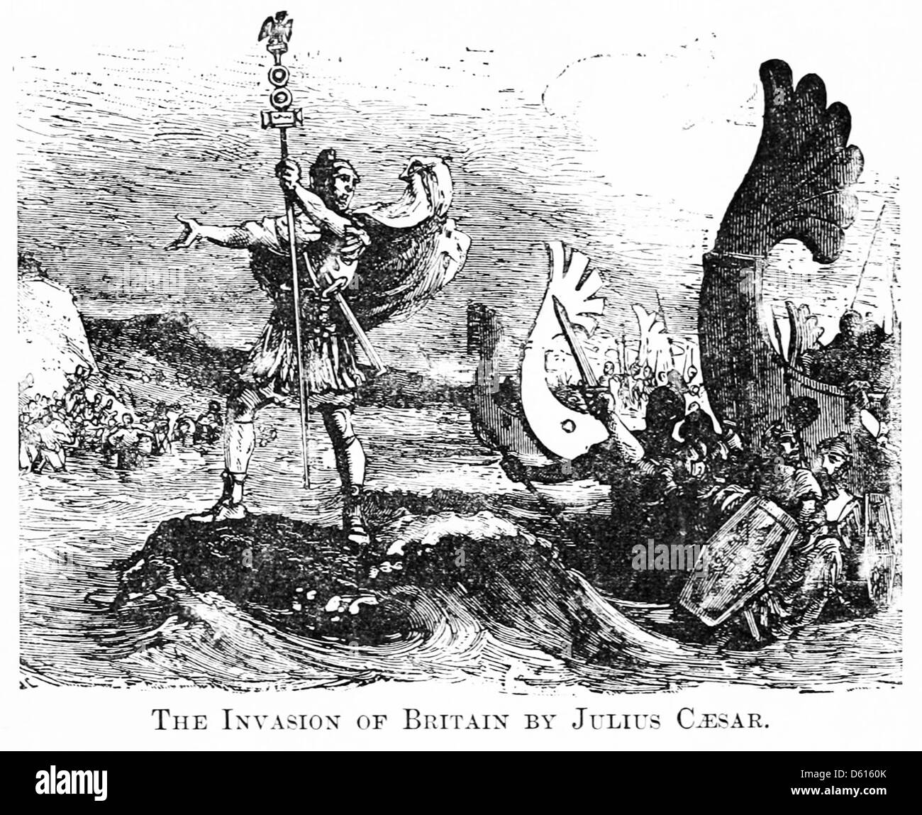 A 1897 illustration from 'A Child’s History of England,' depicting the ...