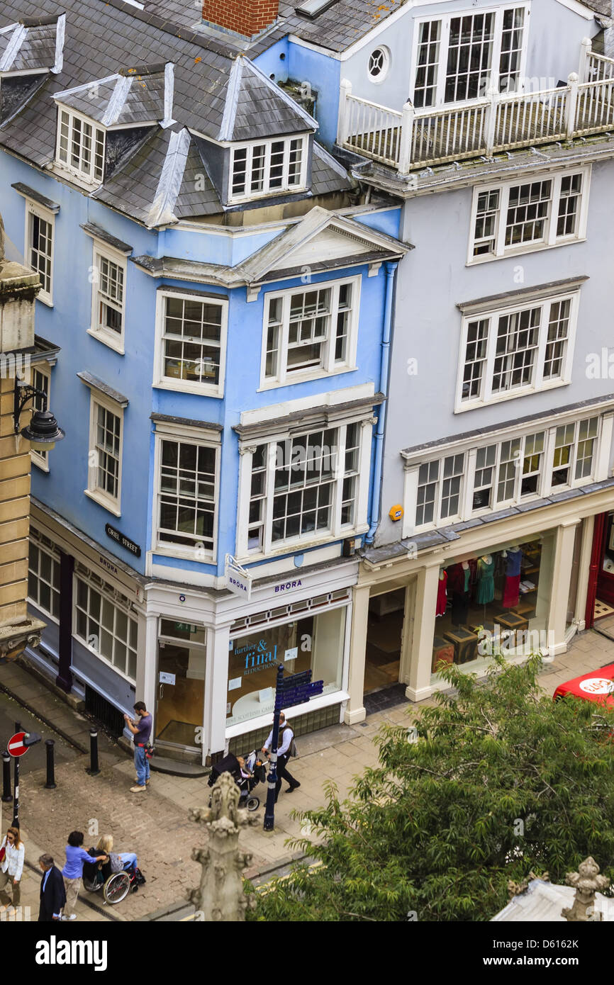 English aerial view street hi-res stock photography and images - Alamy