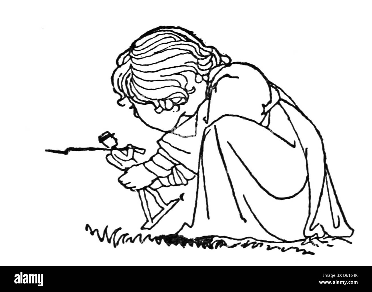 This 1901 edition of 'A Child's Garden of Verses' by Robert Louis ...