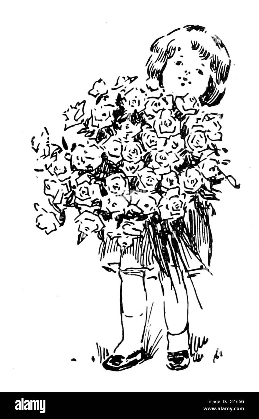 A 1905 edition of 'A Child's Garden of Verses' illustrated by Betsy ...