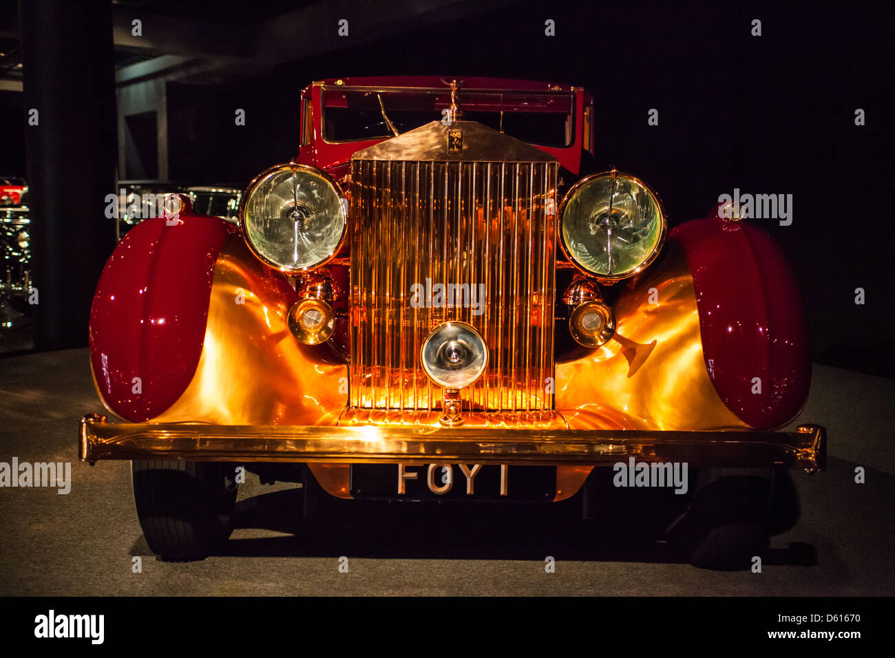 A 1937 Rolls Royce Phantom 3 which was rebodied in 1945 and nicknamed ...