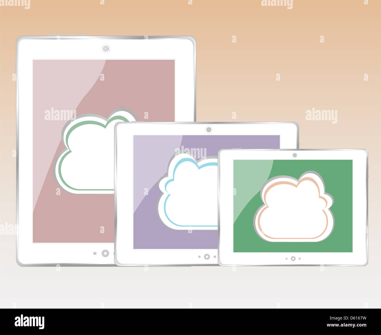 Downloading to tablet hi-res stock photography and images - Alamy