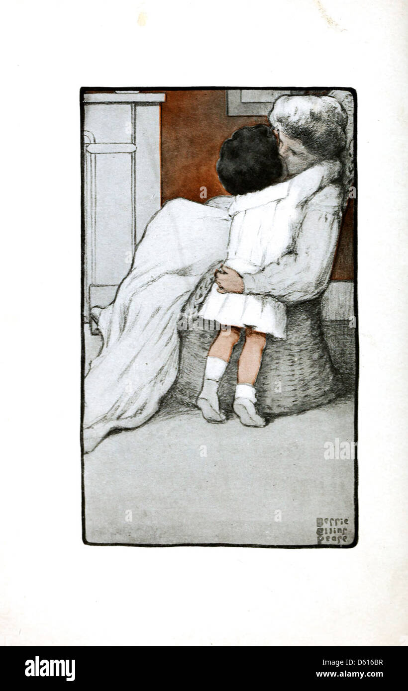 This 1905 edition of 'A Child's Garden of Verses' features ...