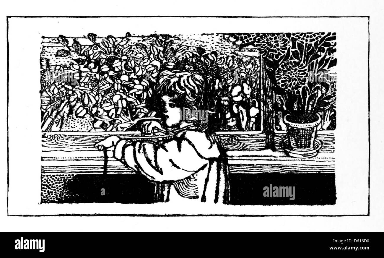 This 1909 edition of Robert Louis Stevenson's 'A Child's Garden of ...