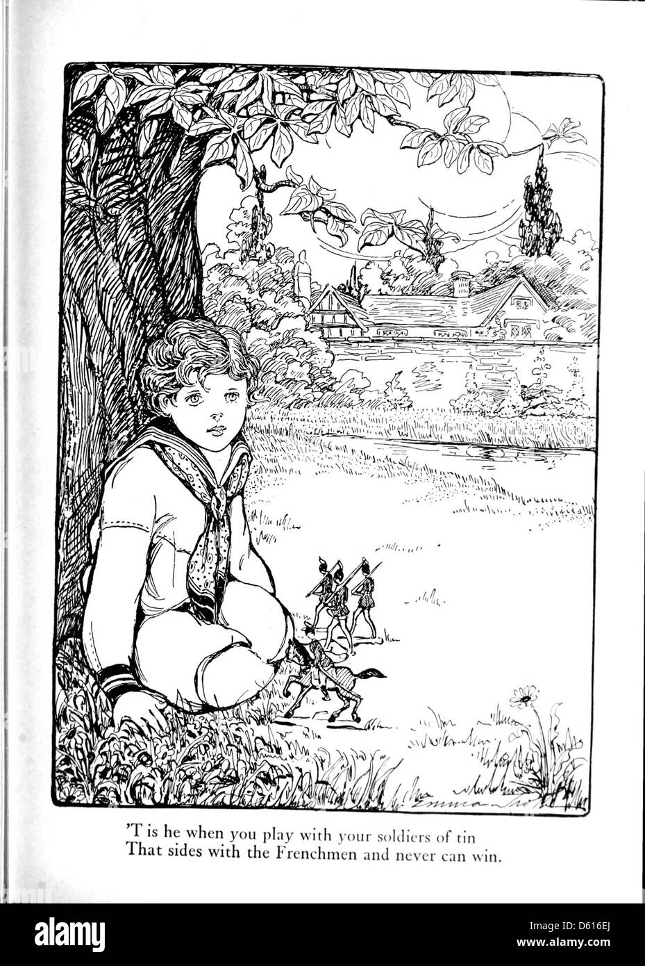 A 1913 edition of Robert Louis Stevenson’s 'A Child’s Garden of Verses ...