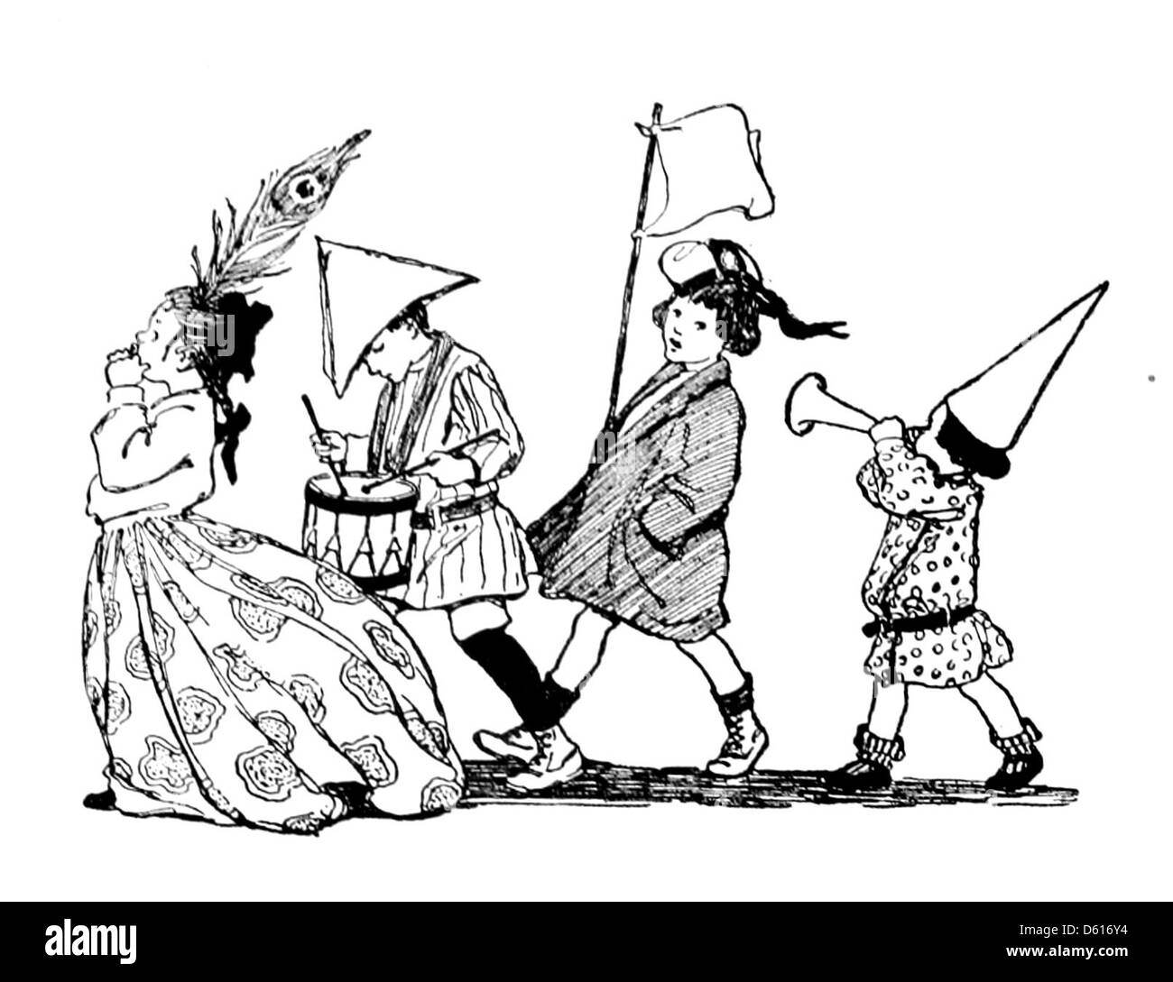 This 1905 illustration from 'A Child's Garden of Verses' by Robert ...