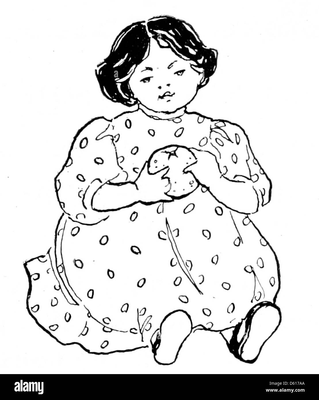 This image features an illustration from the 1908 edition of 'A Child's ...