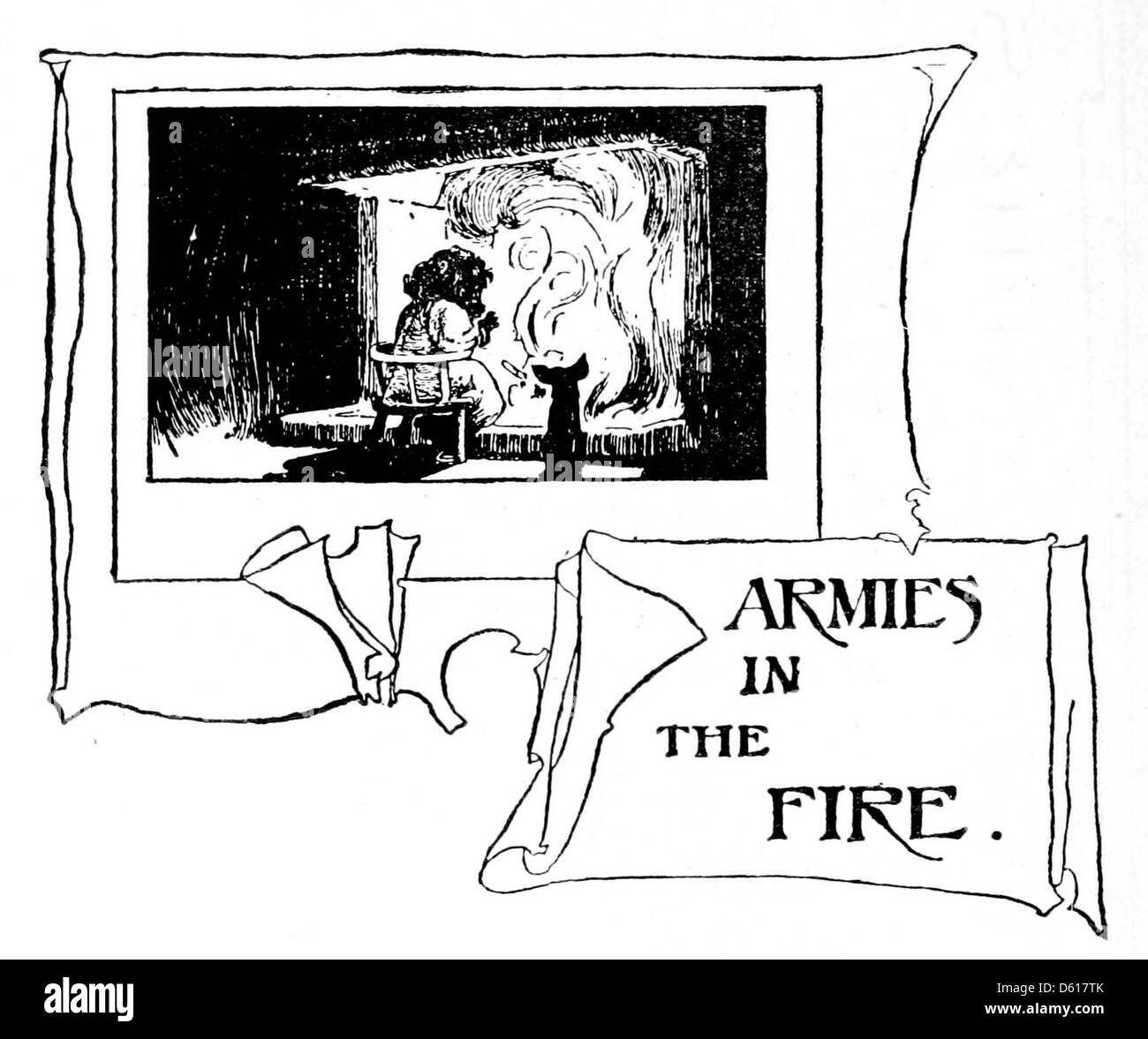 An illustration from 'A Child's Garden of Verses' (1902), a collection ...