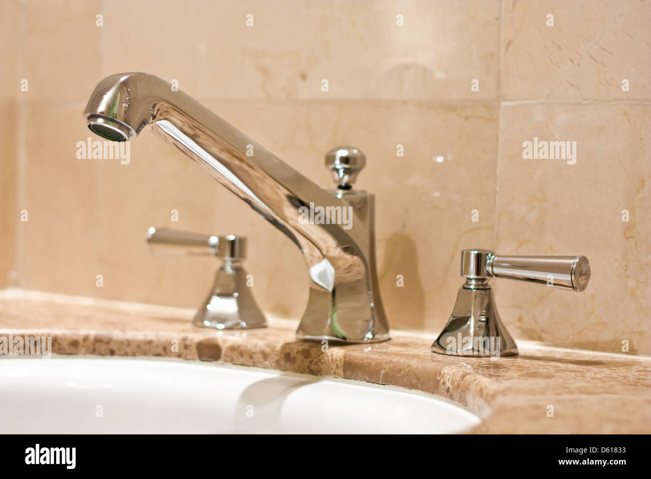 Bath tap and mixer detail hi-res stock photography and images - Alamy