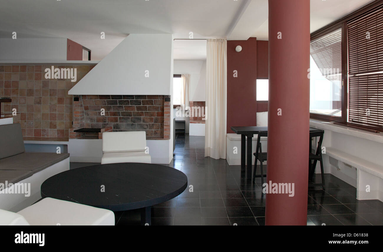 Casa Broner, Ibiza Town, Spain. Architect: Erwin Broner, 1960. Main ...