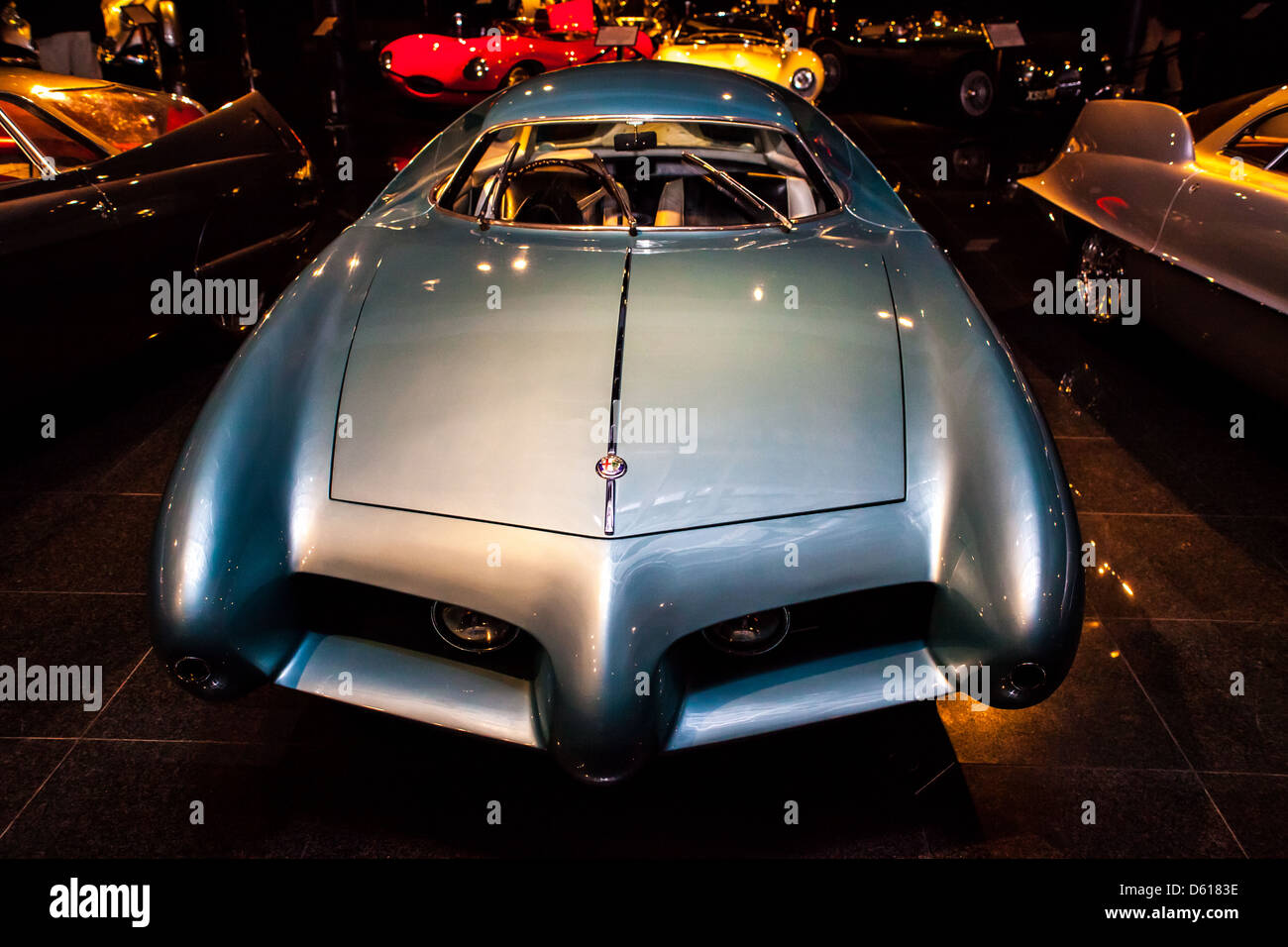 A 1954 Alfa Romeo B.A.T. 7 second of the three car BAT series ...