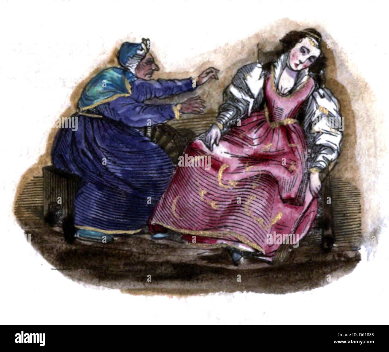 An illustration from 'The Child’s Fairy Library' (circa 1837-38 ...