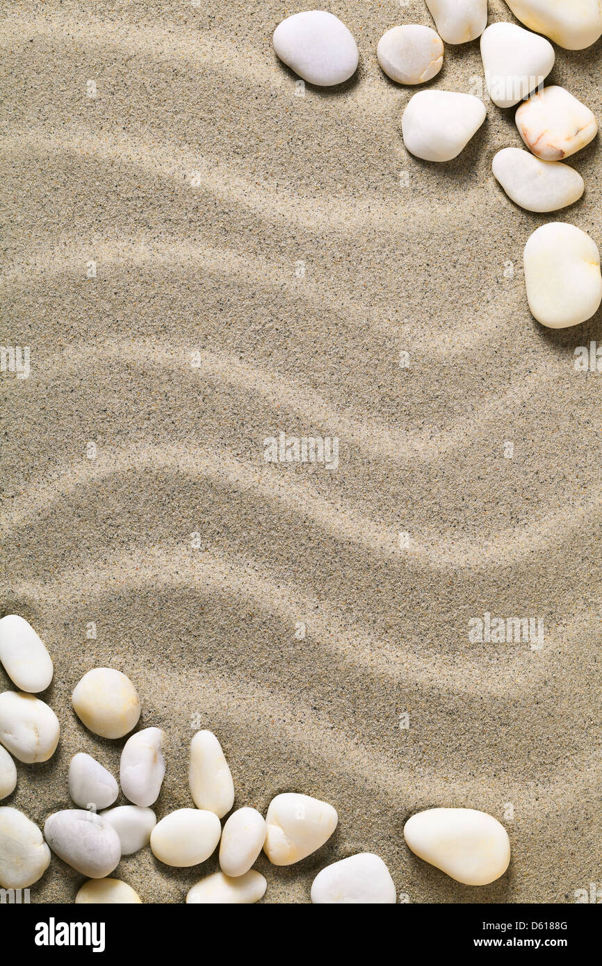 Sandy stone background for summer. Sand beach texture. Macro shot. Copy ...