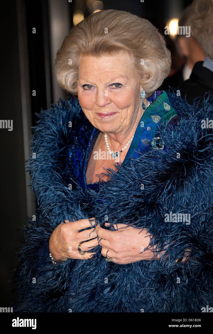 Dutch Queen Beatrix arrives for the 125-year jubilee of the ...