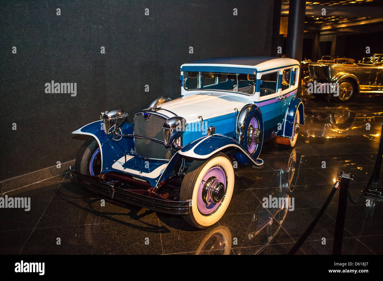 A flashily painted 1930 Ruxton Stock Photo - Alamy