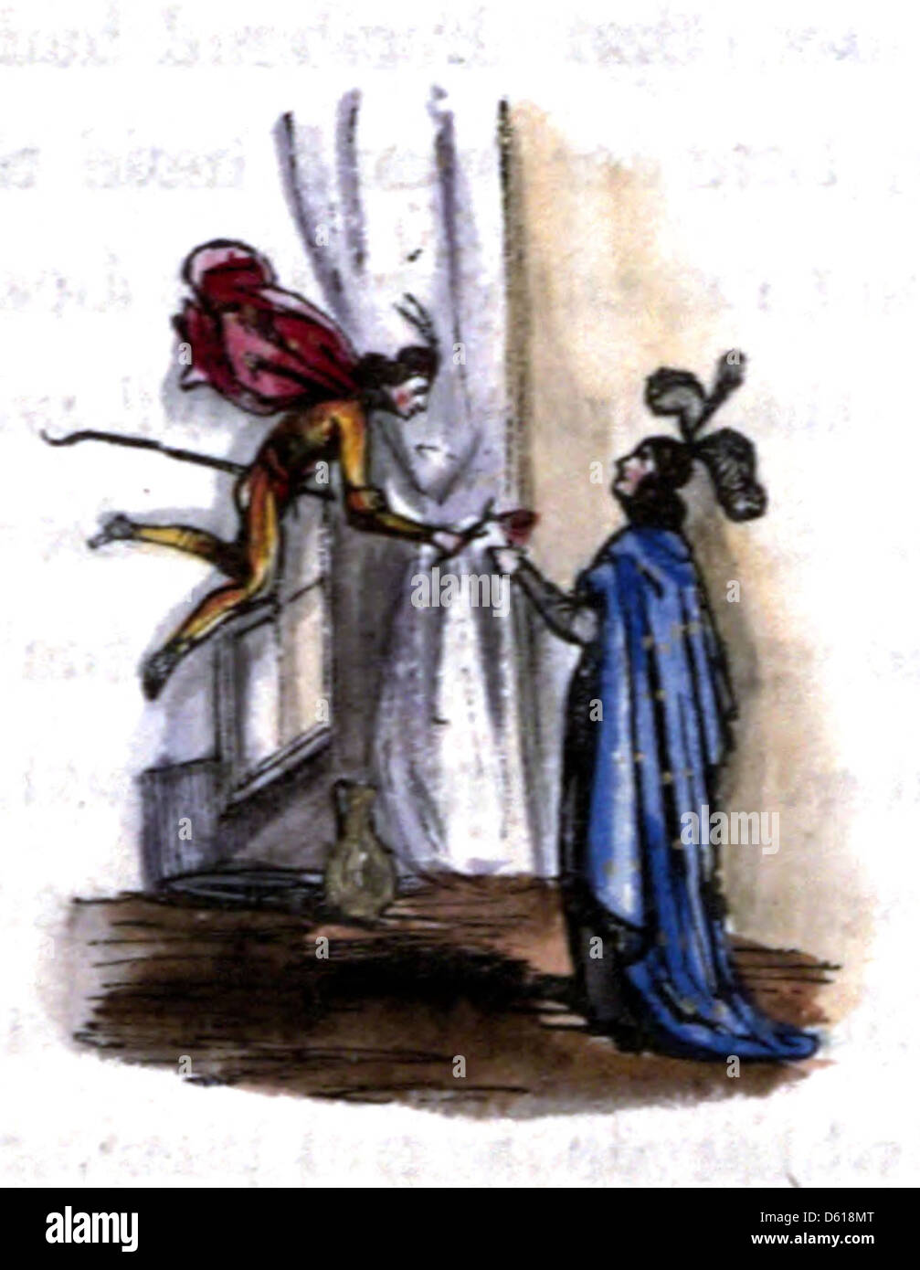 An illustration from 'The Child's Fairy Library' (1837-38), a ...