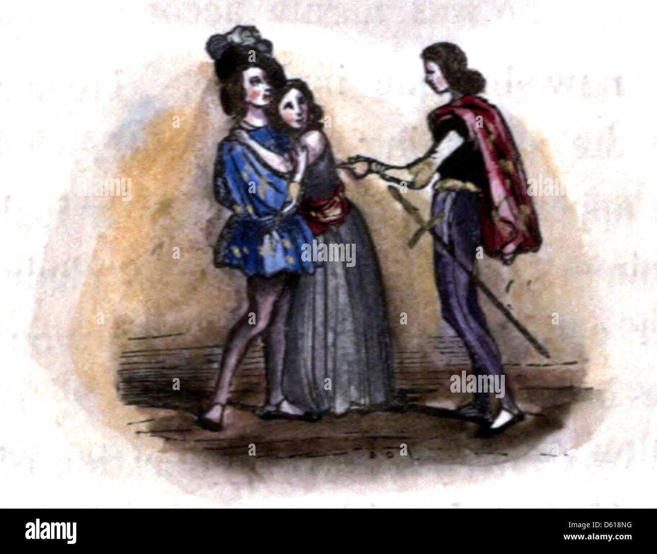 An illustration from 'The Child's Fairy Library' (1837-1838), a ...