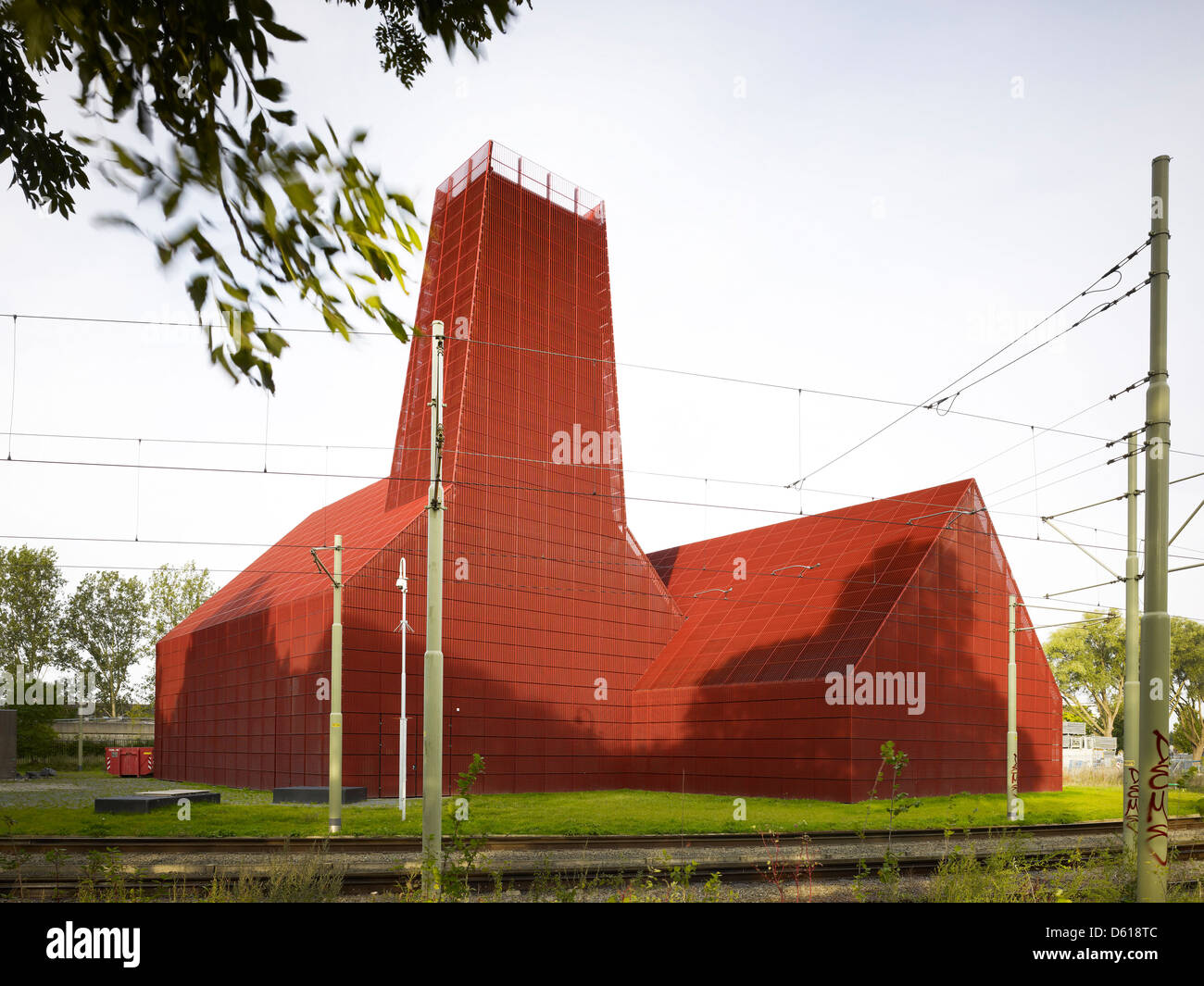 The Hague Geothermal Station, The Hague, Netherlands. Architect: Jan Splinter, 2012. Geothermal ...