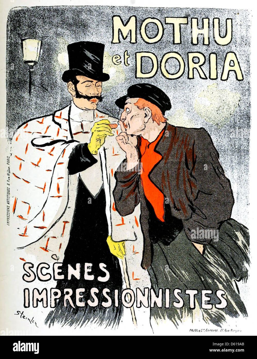 This collection of illustrated French posters showcases the rich ...