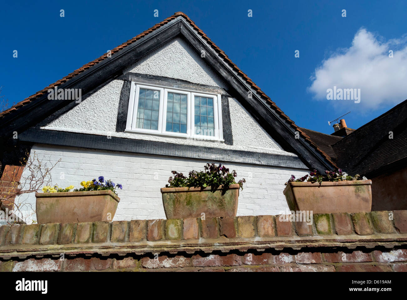 Old buildings in Warwick Stock Photo - Alamy