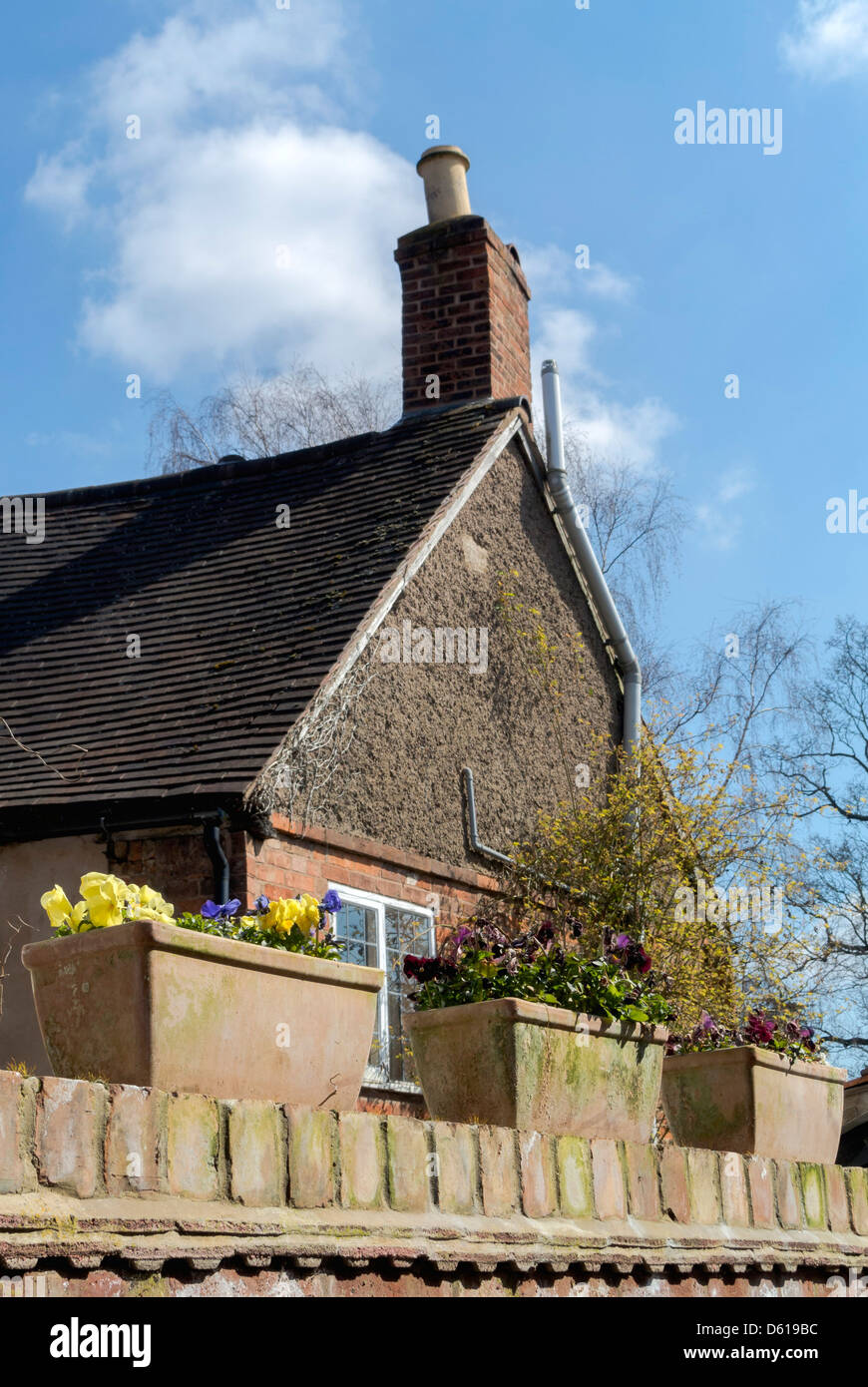 Old buildings in Warwick Stock Photo - Alamy