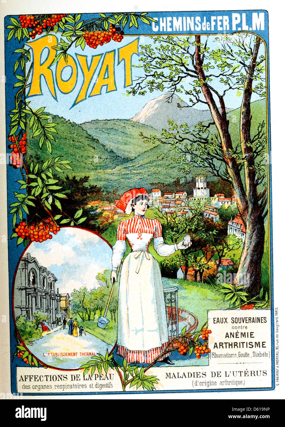A collection of illustrated French posters, showcasing the vibrant and ...