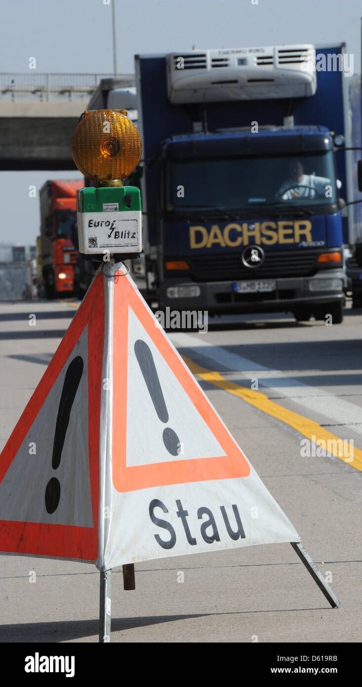 Traffic jam after rear hi-res stock photography and images - Alamy
