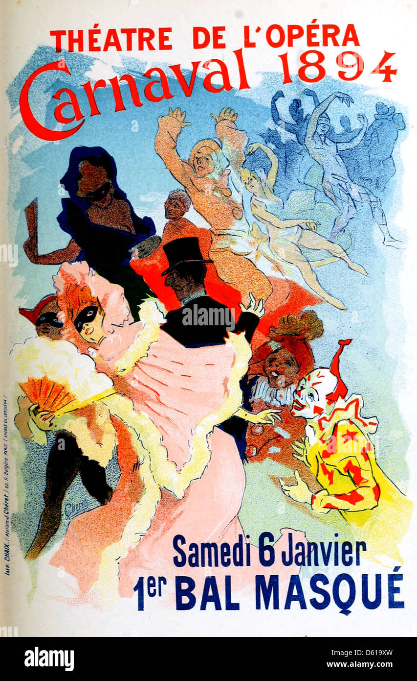 This collection of illustrated French posters captures the artistic ...