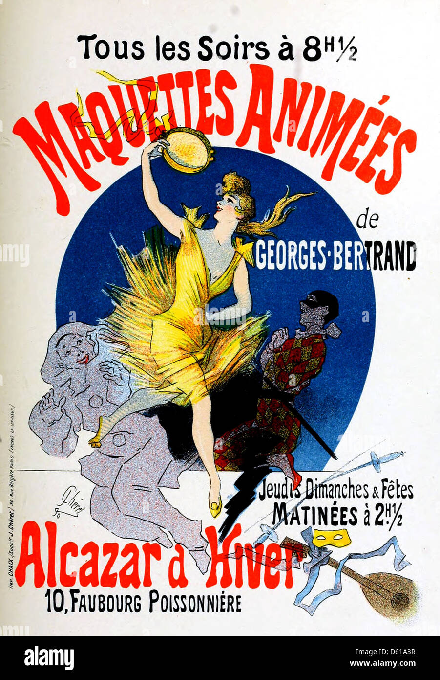 This collection of vintage French posters from the early 20th century ...
