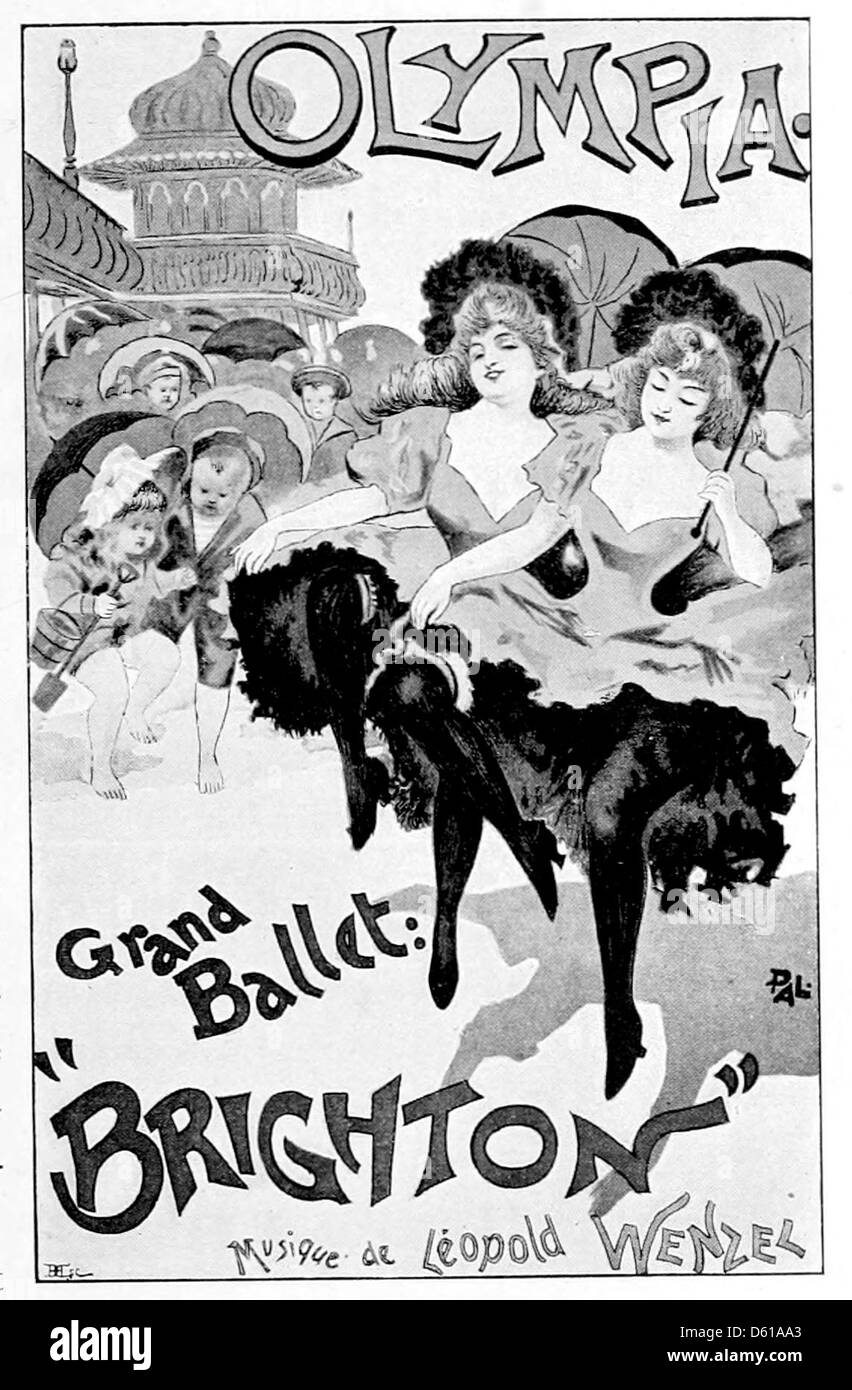 An image showcasing a collection of illustrated French posters. These ...