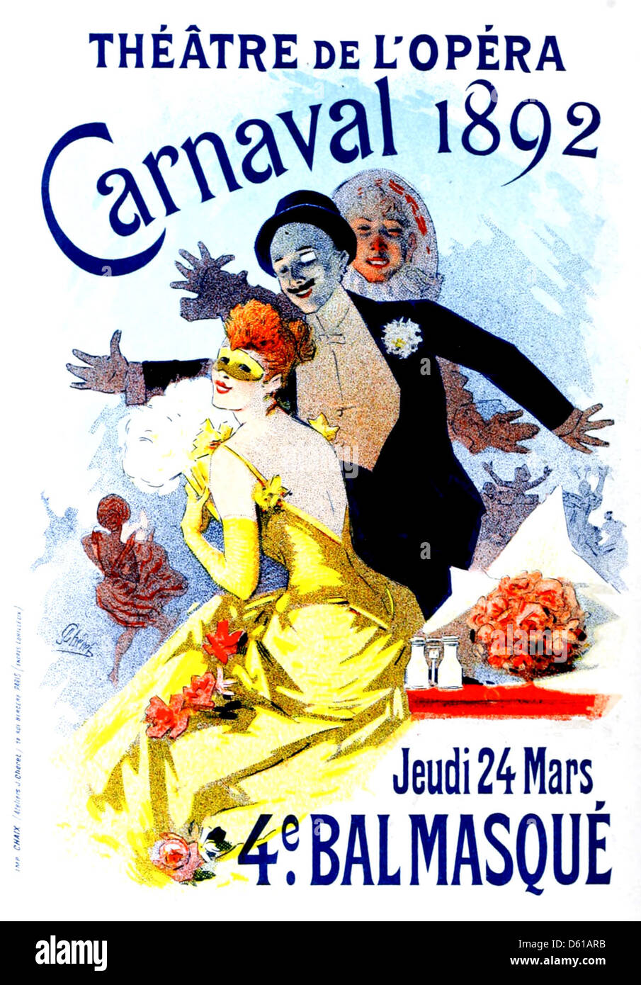 Vintage french posters Cut Out Stock Images & Pictures - Alamy