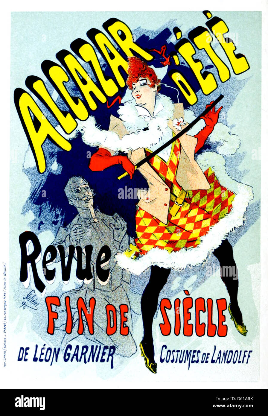 This collection of illustrated French posters features vibrant and ...