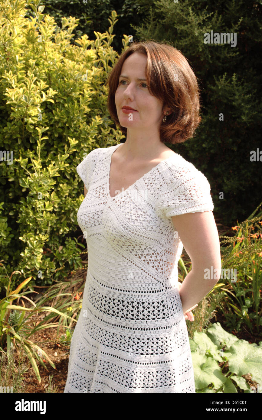 Journalist and presenter Fi (Fiona) Glover photographed at Home in ...