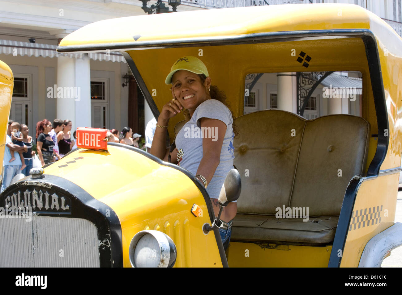 Havana: coco taxi Stock Photo - Alamy