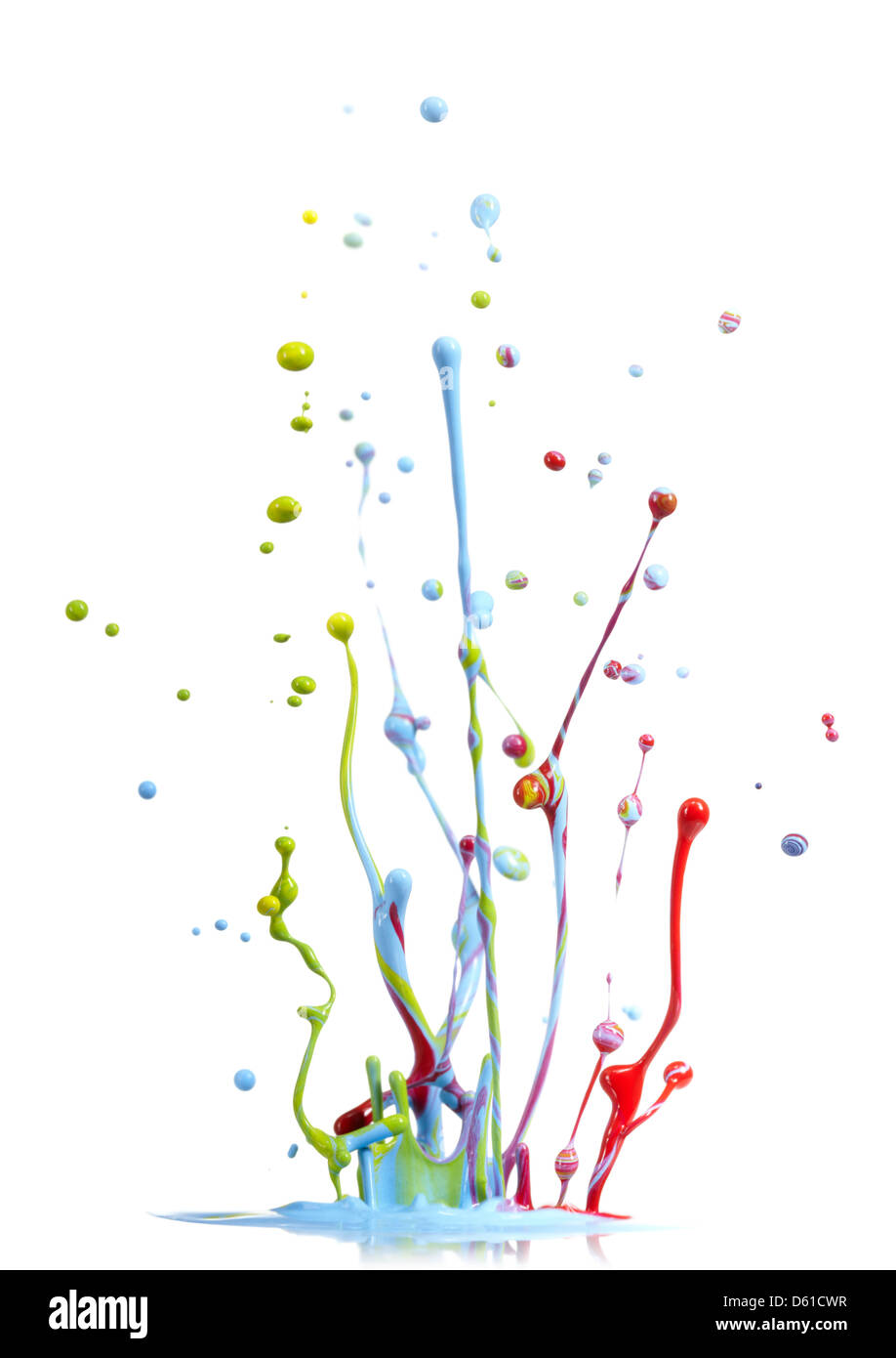 Colorful paint splash hi-res stock photography and images - Alamy