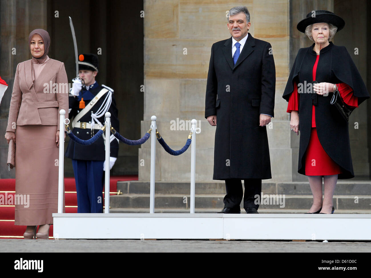 Turkish president abdullah gul wife hi-res stock photography and images ...