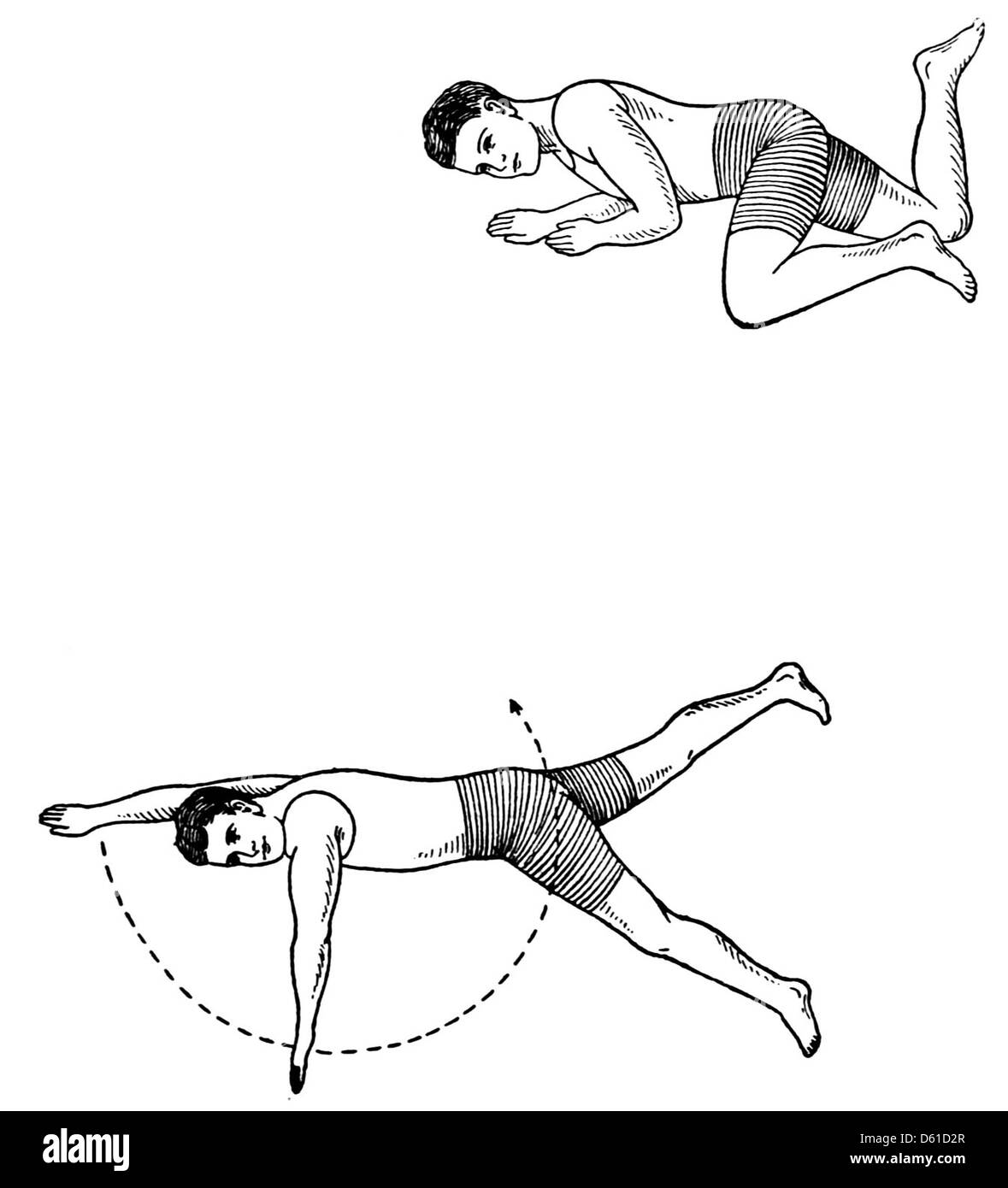 This 1916 manual outlines a physical training and military instruction ...