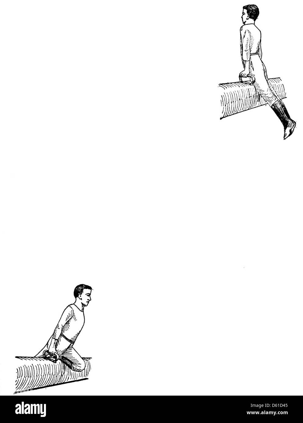 A 1916 manual on physical training and preparatory military instruction ...
