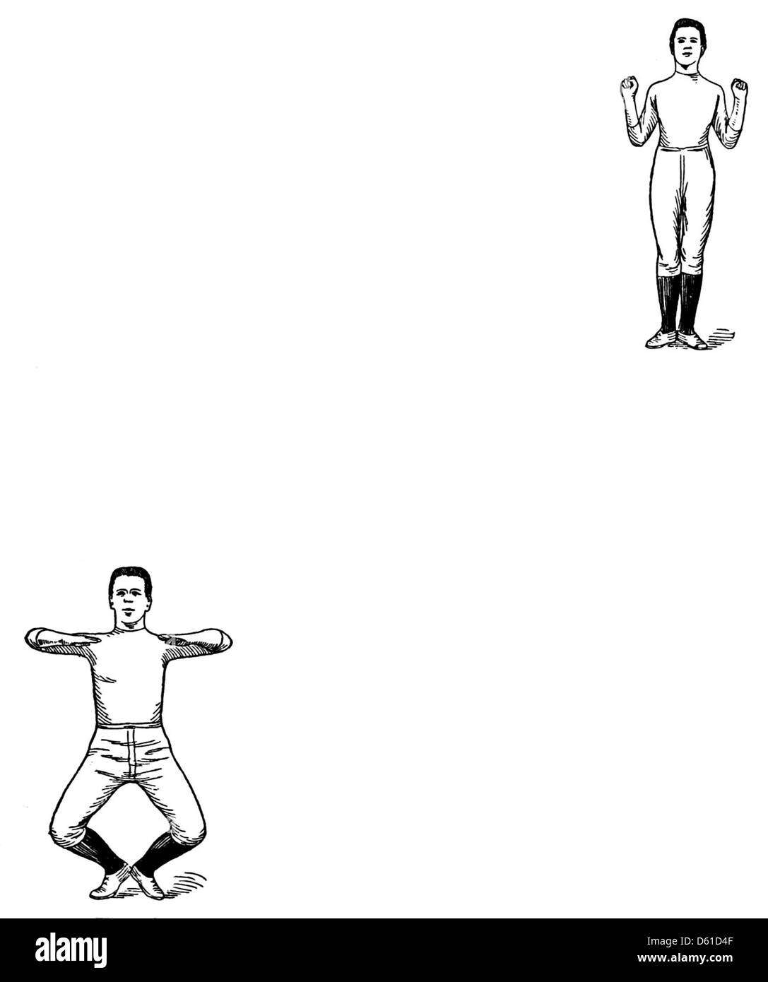 A 1916 manual for physical training and military instruction in U.S ...