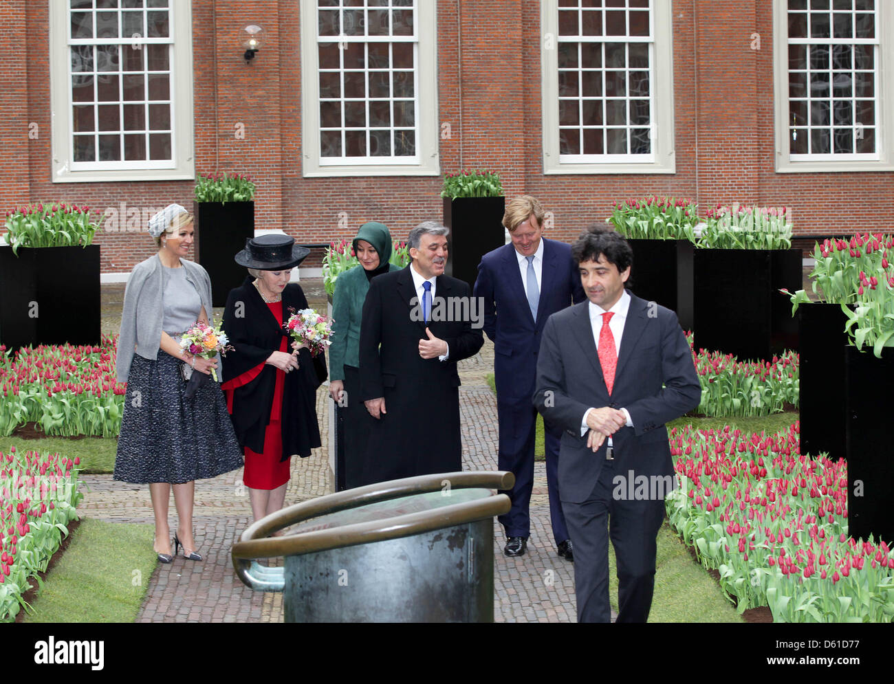 Dutch Princess Maxima, Queen Beatrix, Hayrunissa Gul, Turkey's ...